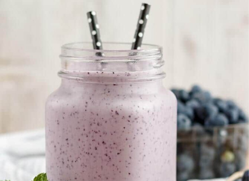 Blueberry Protein Shake