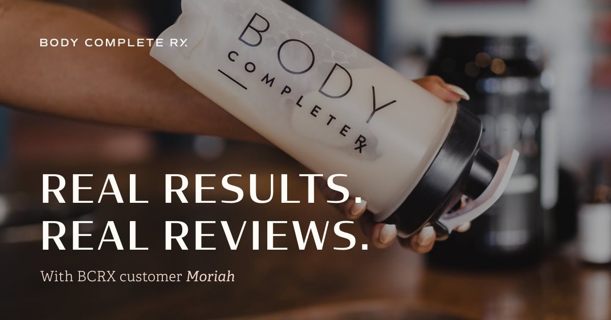 HOW ONE CUSTOMER LOST 70 POUNDS WITH THE BCRX KIT - Body Complete Rx